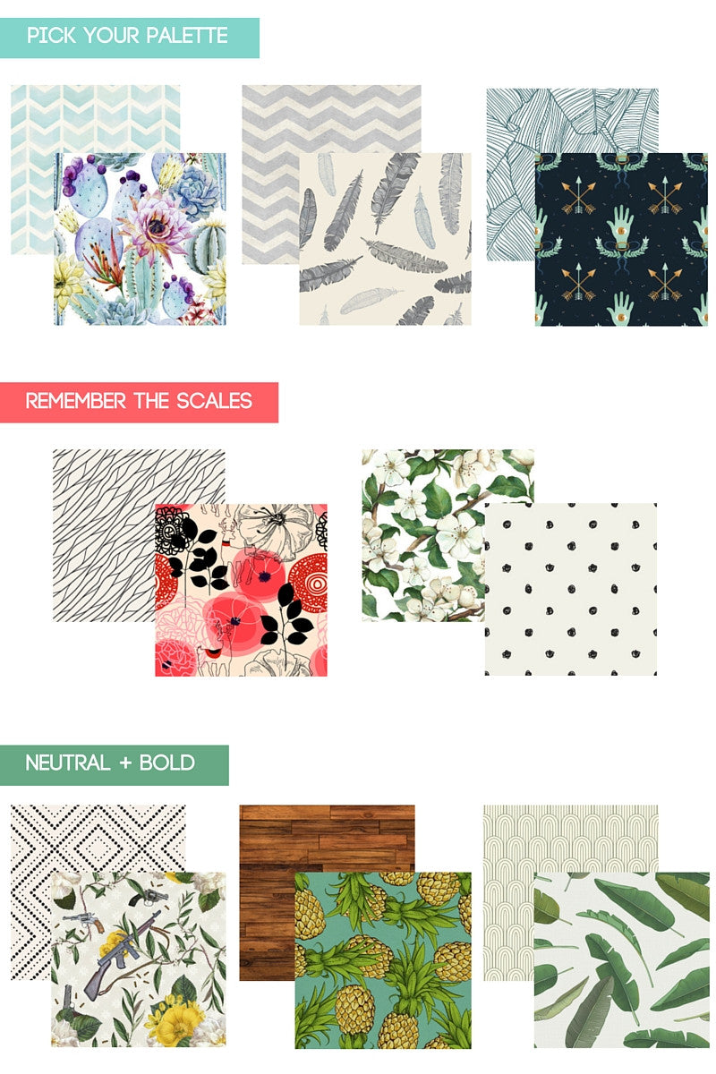 3 Easy Ways to Mix Patterns Like a Pro. – WallsNeedLove