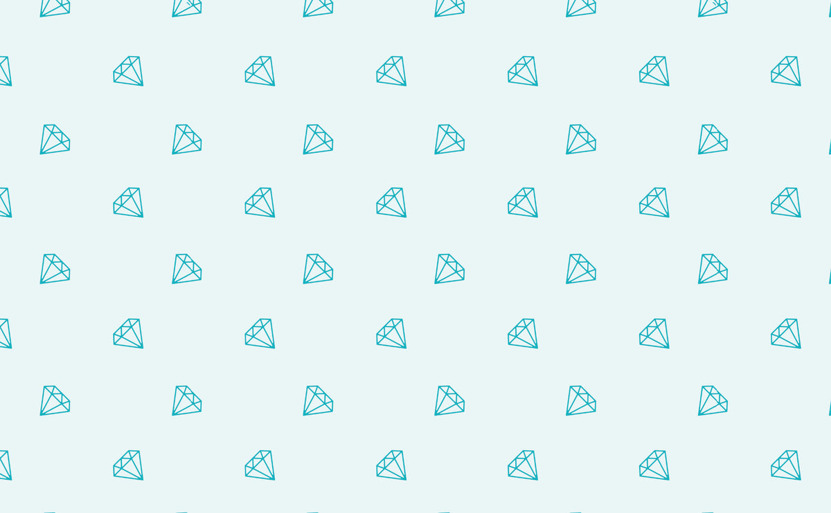 Simple and elegant Ice Blue Diamond Pattern Wallpaper for Walls | Shine ...