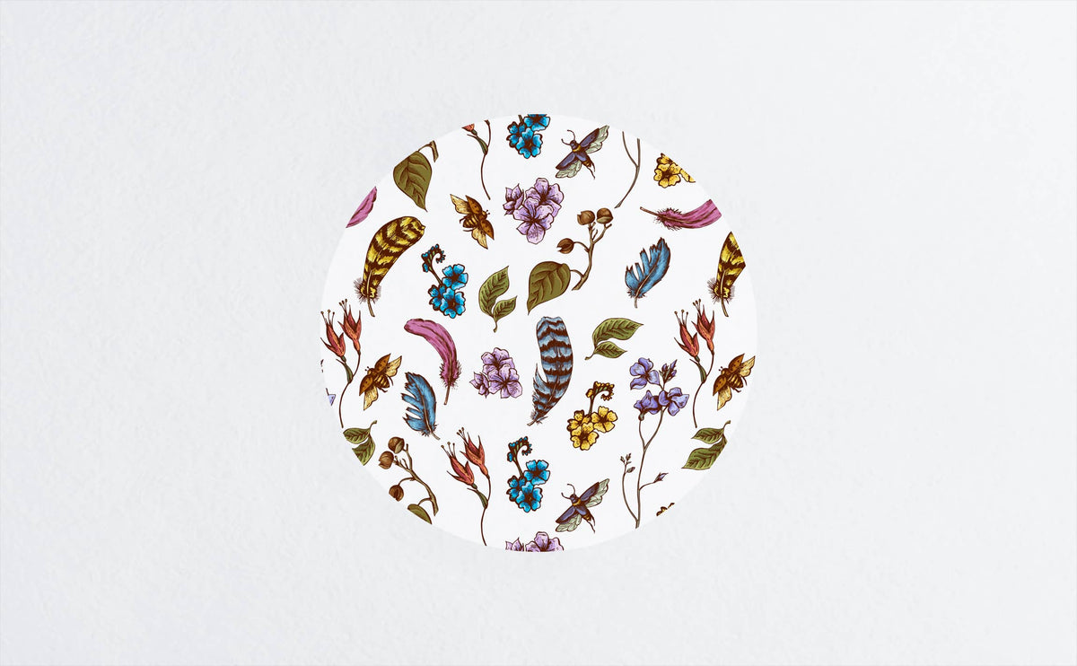 Ruth | Circle Wall Decal | WallsNeedLove