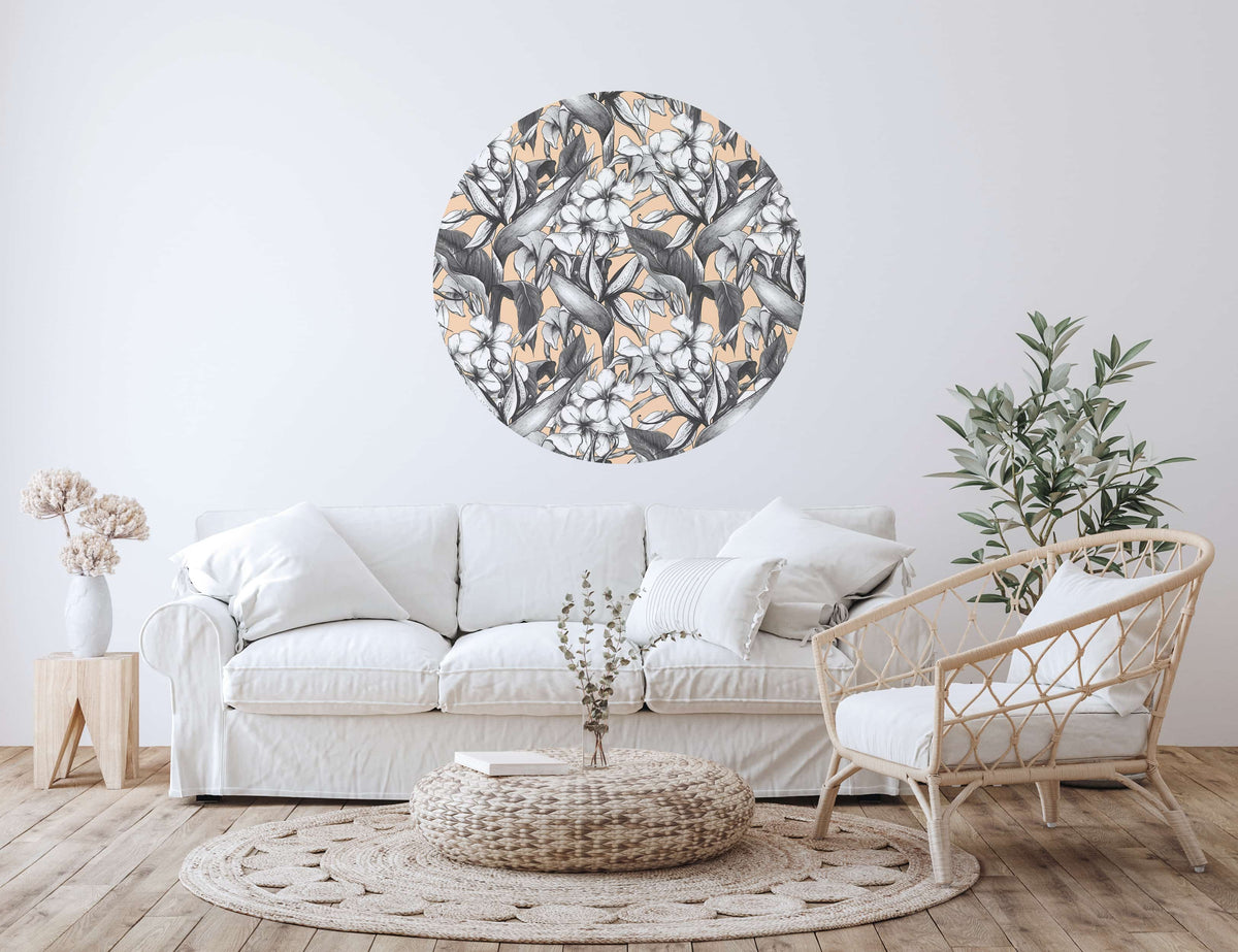 Mabel | Circle Wall Decal | WallsNeedLove