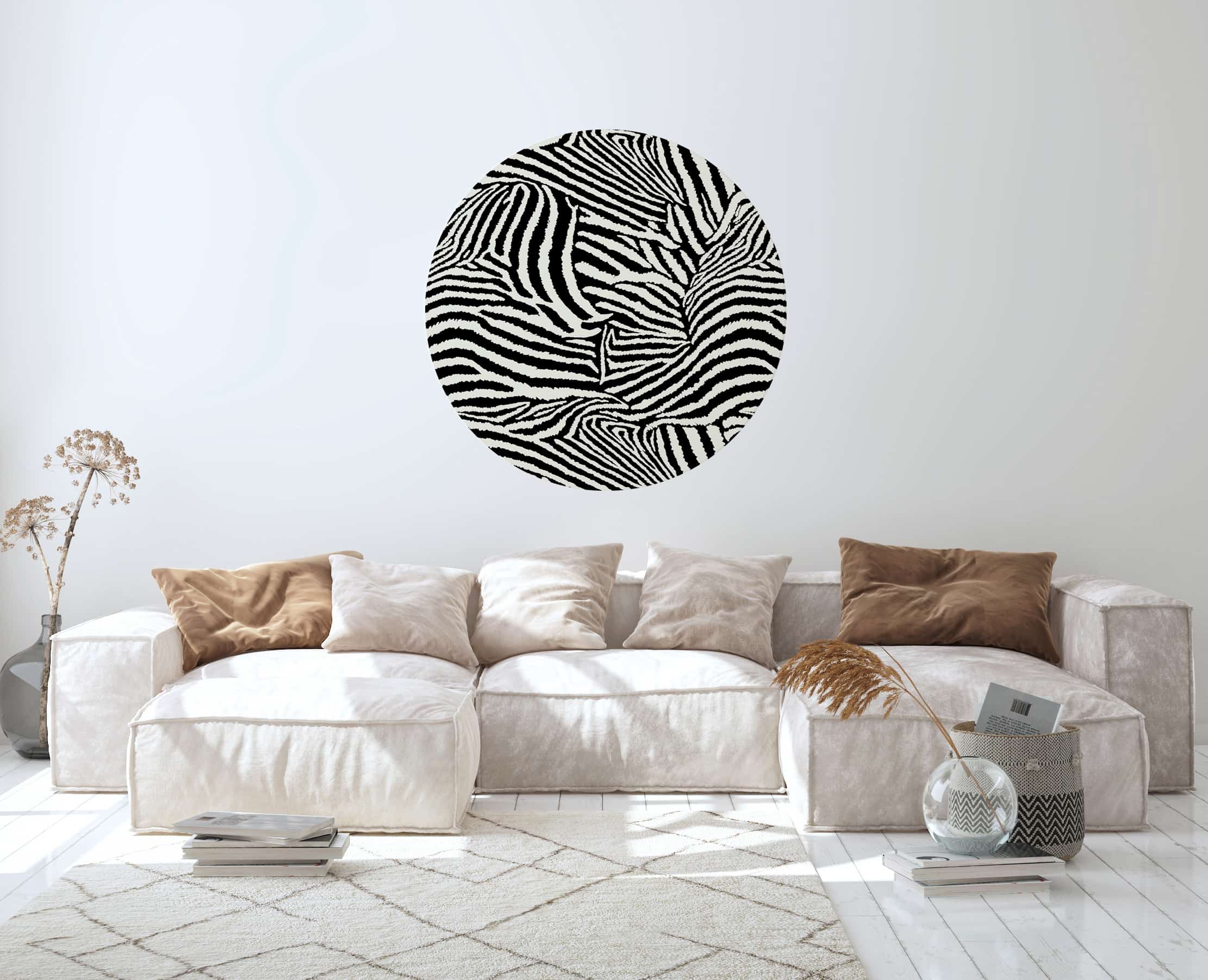 Fannie | Circle Wall Decal | WallsNeedLove