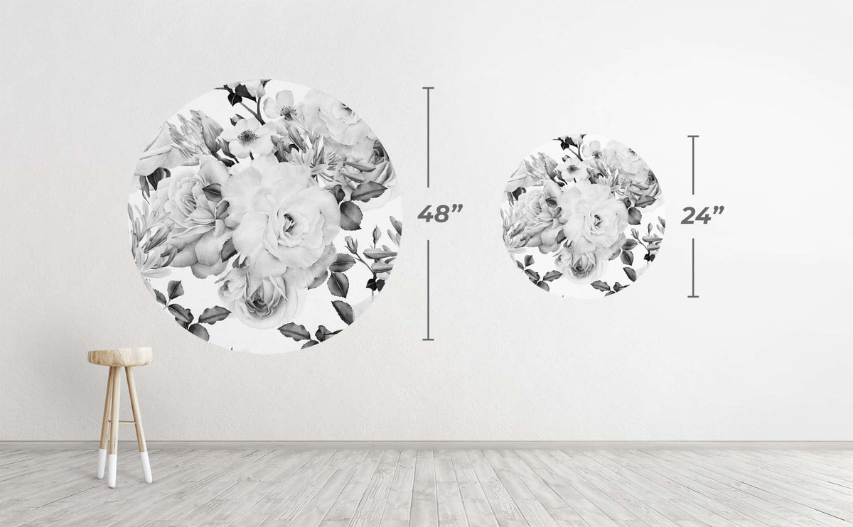 Amelia | Circle Wall Decal | WallsNeedLove