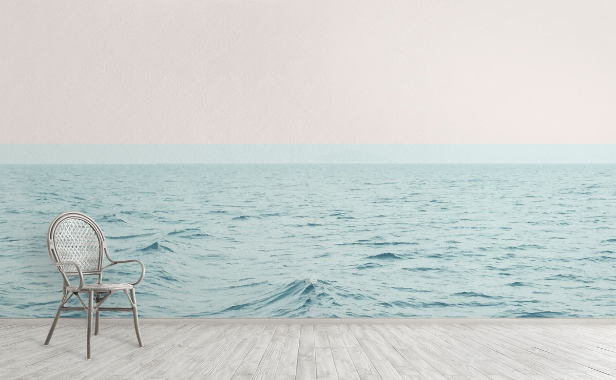 Ocean & Abstract Sky Wall Mural | Sea Breeze