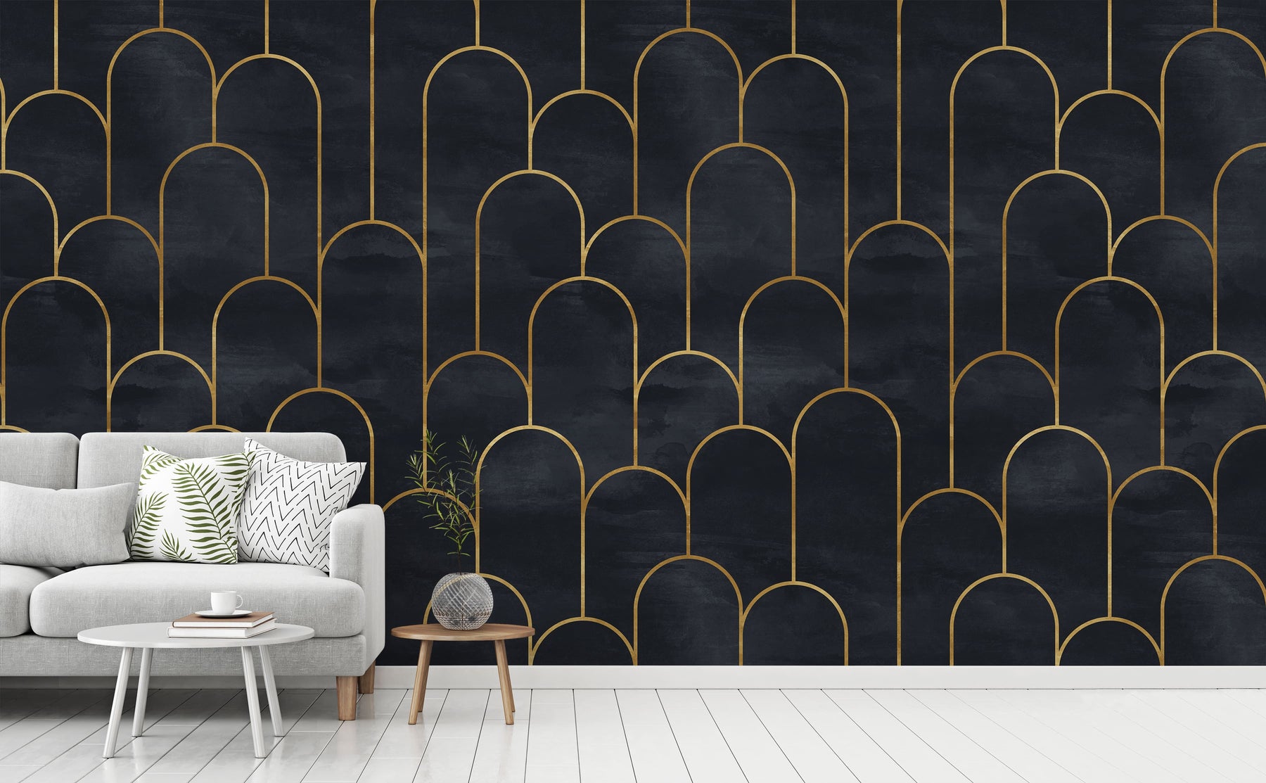 Art Deco Arches Wall Mural | All That Jazz – WallsNeedLove