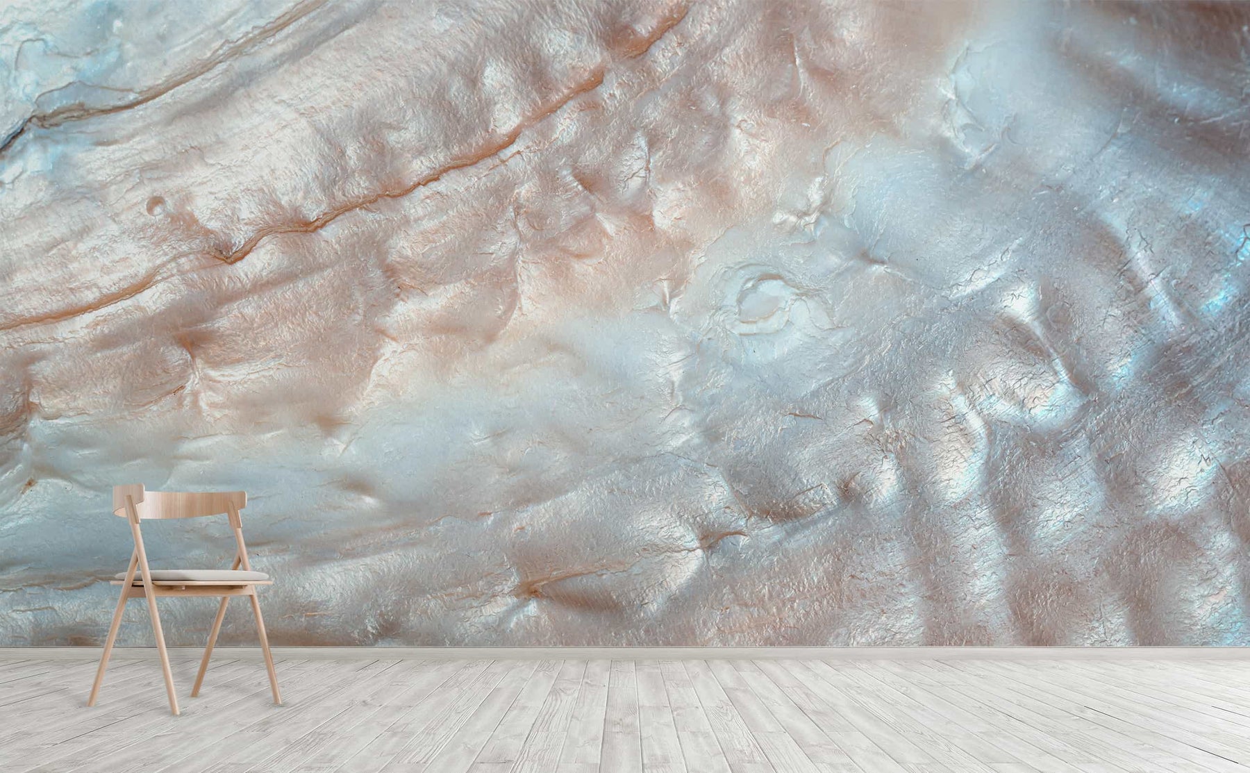 Mother of pearl shell Wall Mural | Hidden Cove – WallsNeedLove