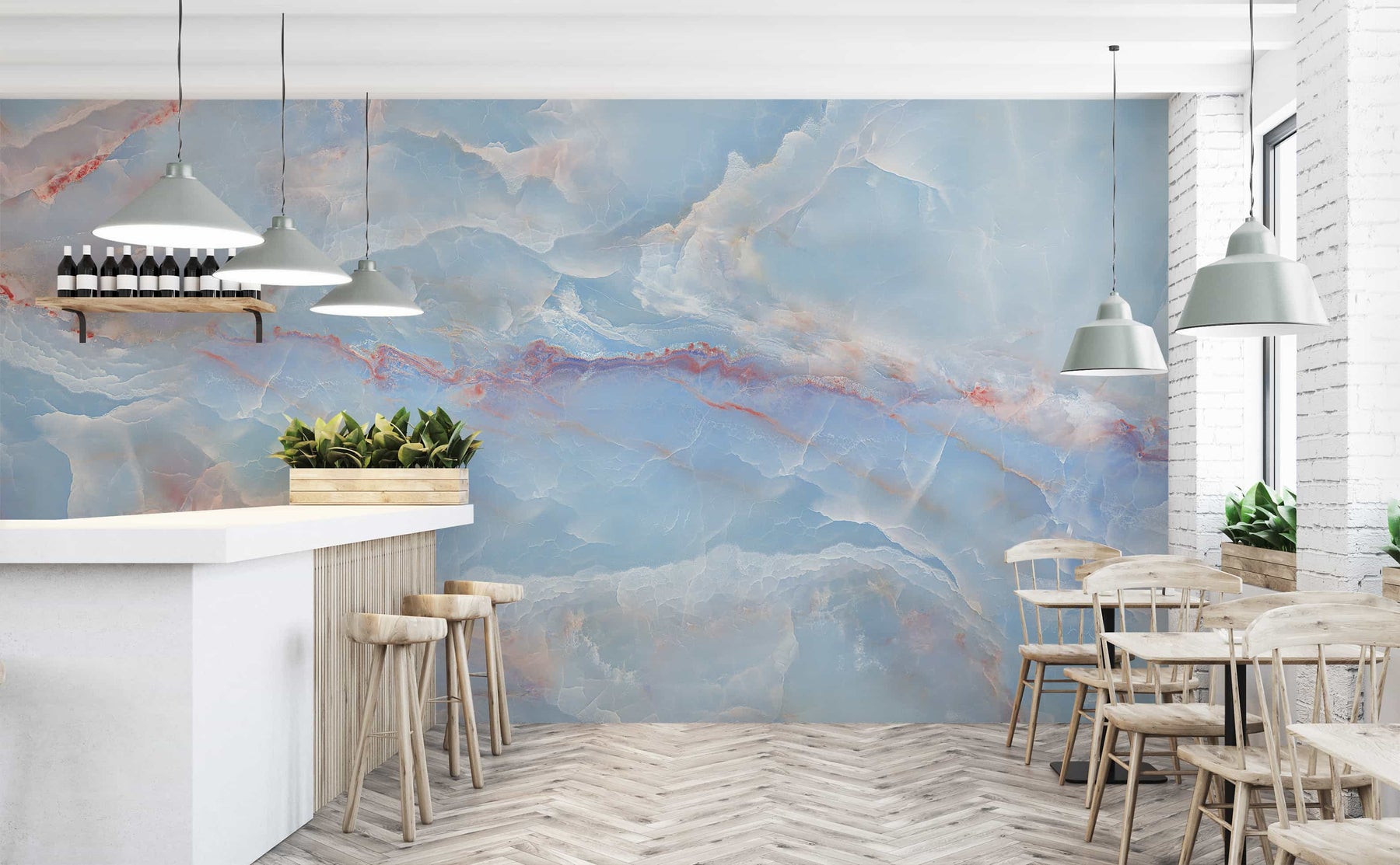 Quartz texture multicolor polished stone Wall Mural | Cloud Stone ...