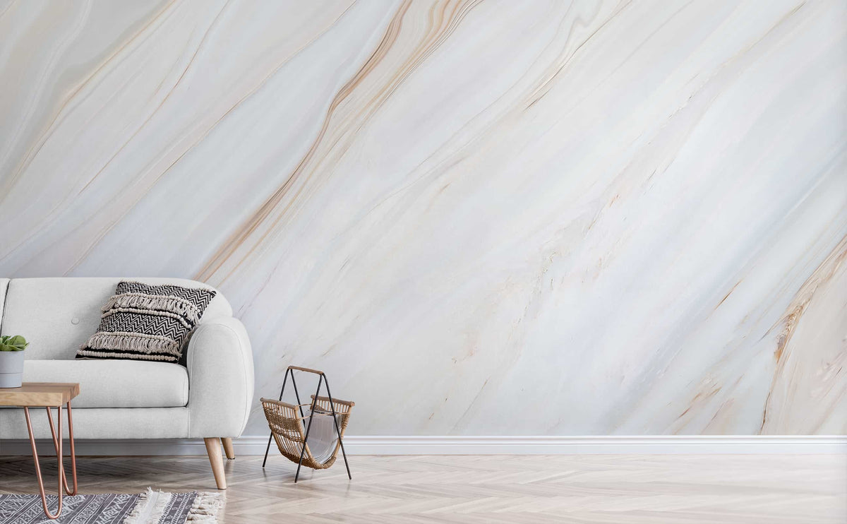 Light cream tan marble Wall Mural | Sand and Sky