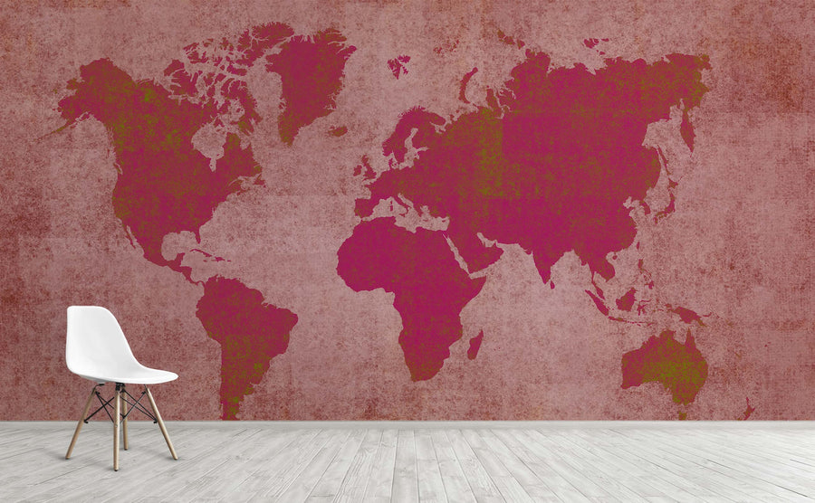 Fuel Exploration with World Maps Wall Mural Collection – WallsNeedLove