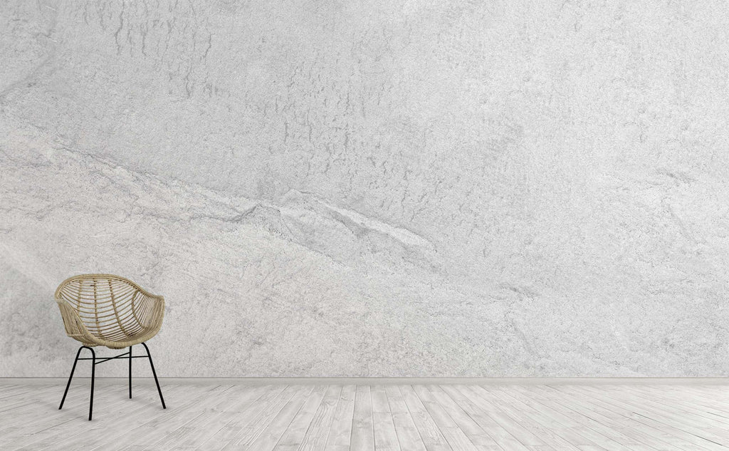 white stone effect wallpaper