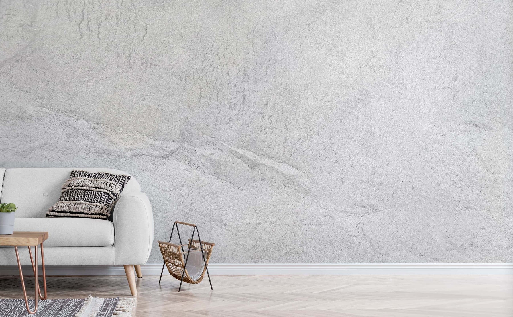 High-definition white limestone slab textured Wall Mural | Austin Stone ...