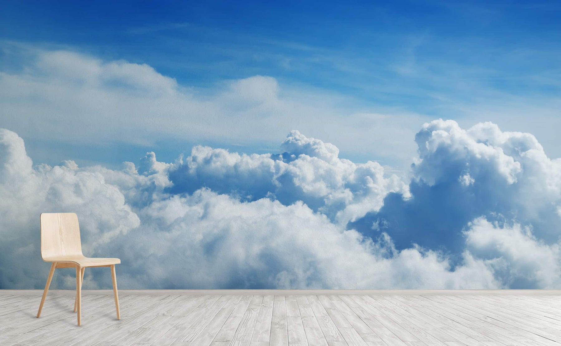 dreamscape clouds wall mural