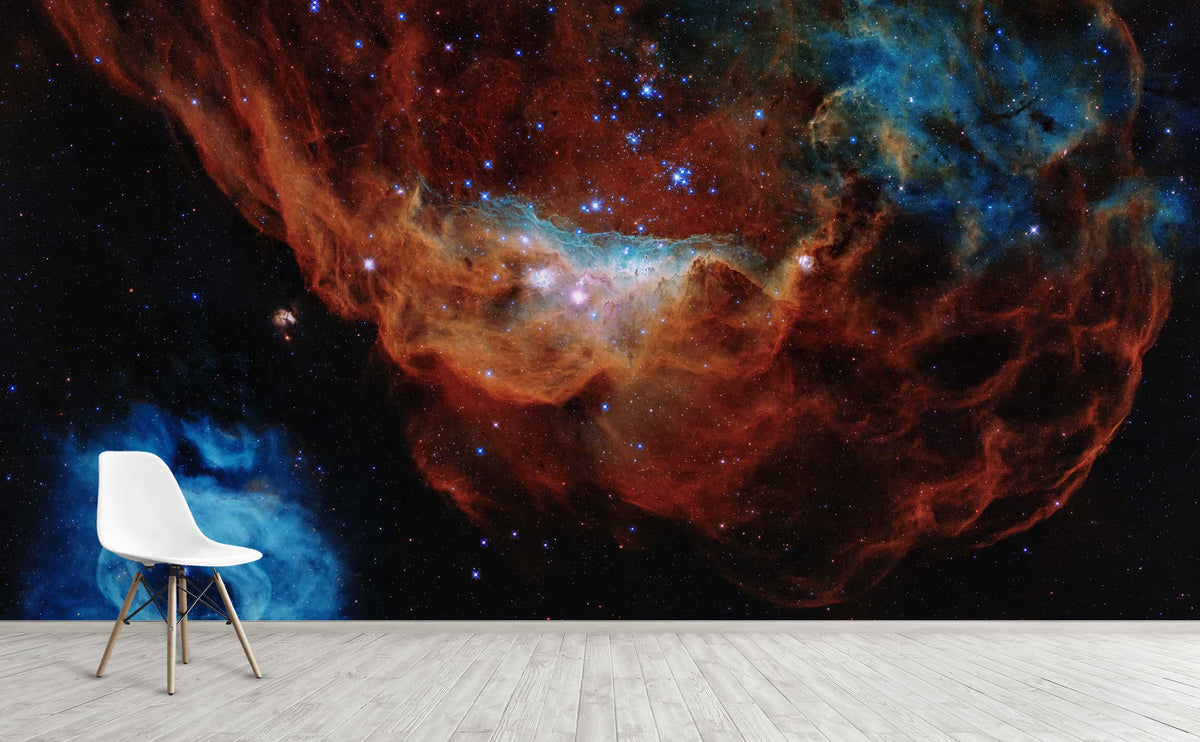 Giant red nebula NASA Hubble image Wall Mural | Cosmic Reef