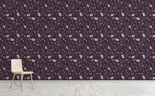 Royal and Luxurious Purple Removable Wallpaper Collection – WallsNeedLove