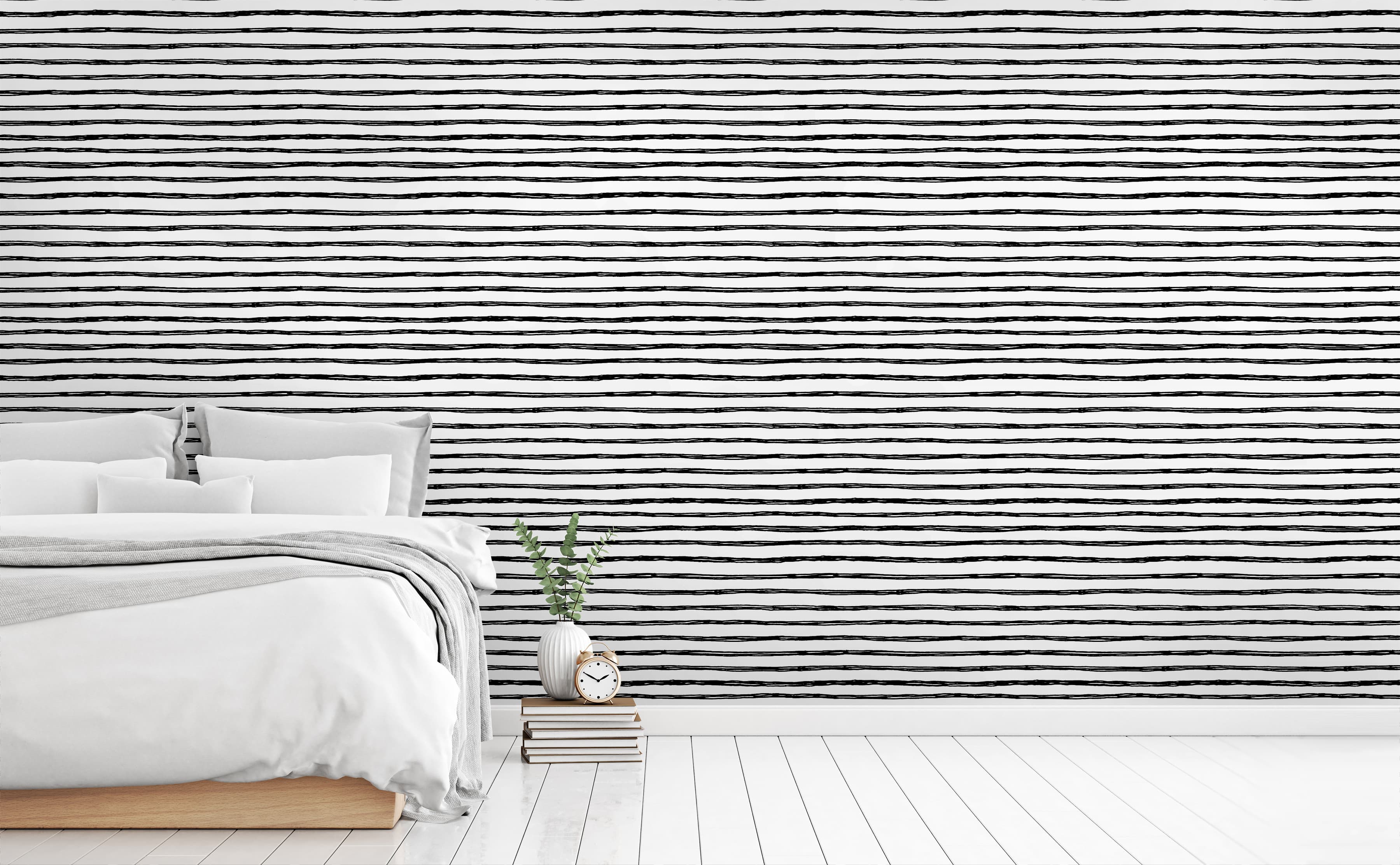 Inked Lines Wallpaper for Walls