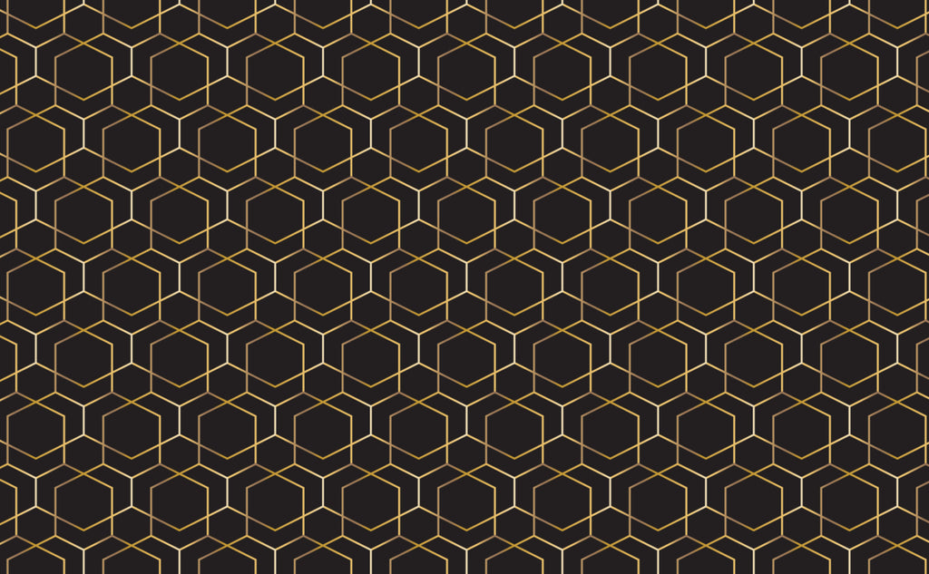 hexagon pattern design wallpaper