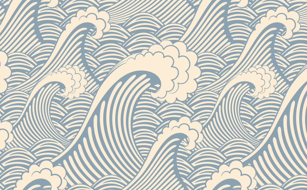 waves pattern background