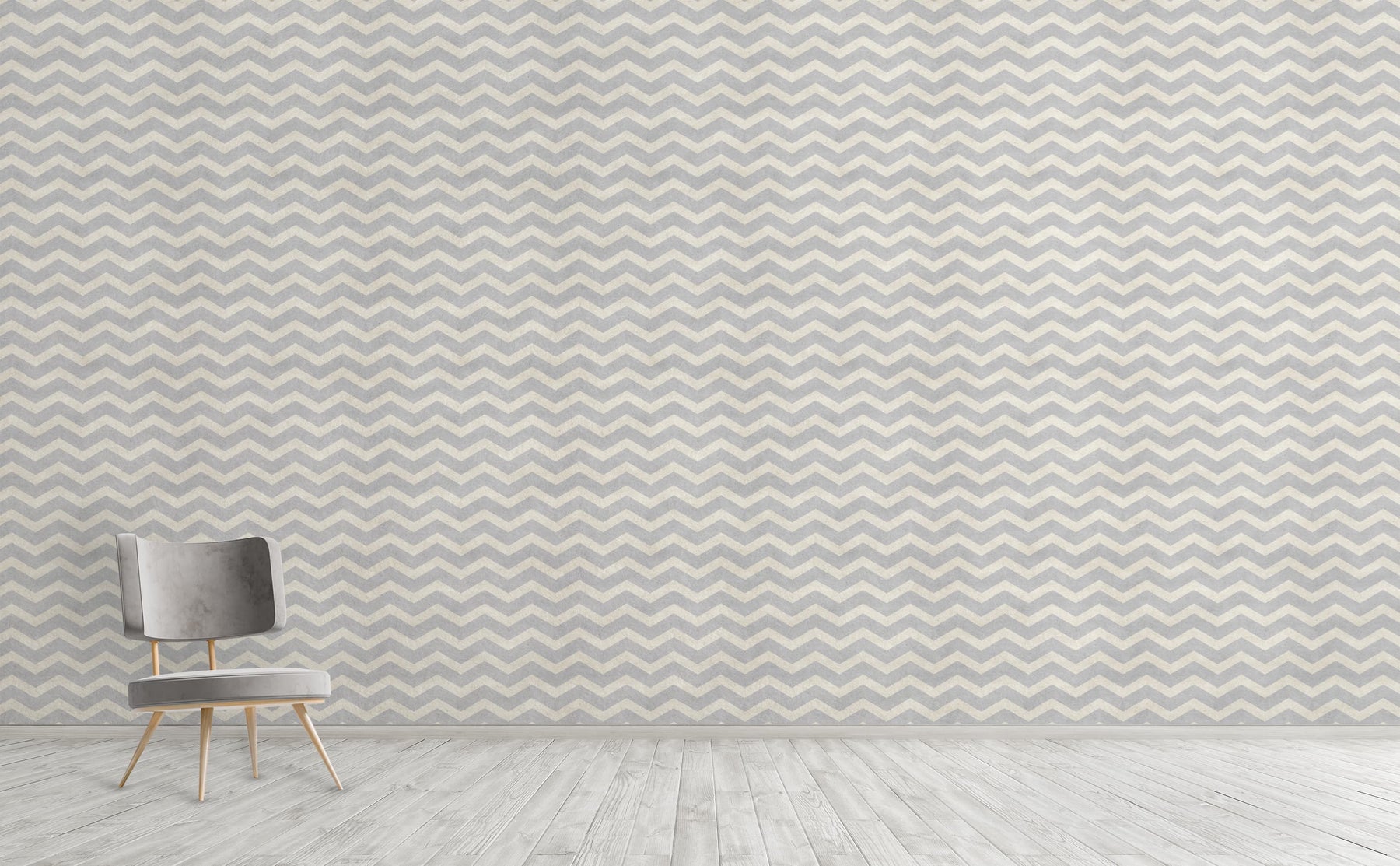 Textured Chevron Waves Wallpaper for Walls | Paper Chevrons – WallsNeedLove