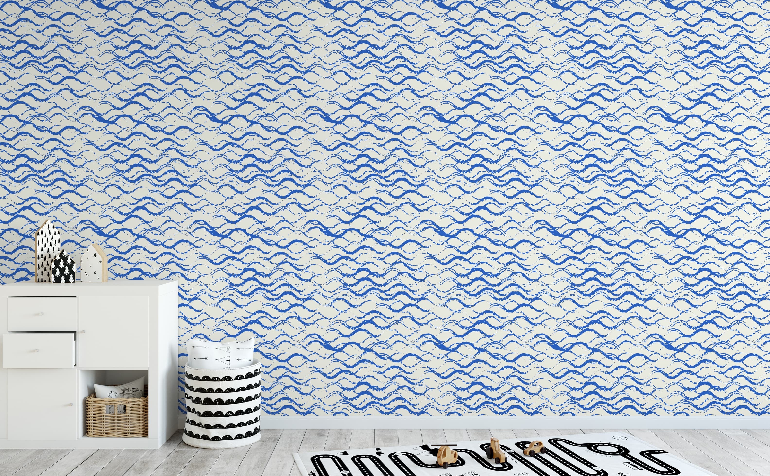 Nautical Pattern Wallpaper for Walls