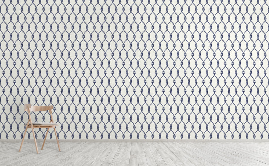 Nautical Rope Knots Wallpaper for Walls | Elizabeth Robinson ...