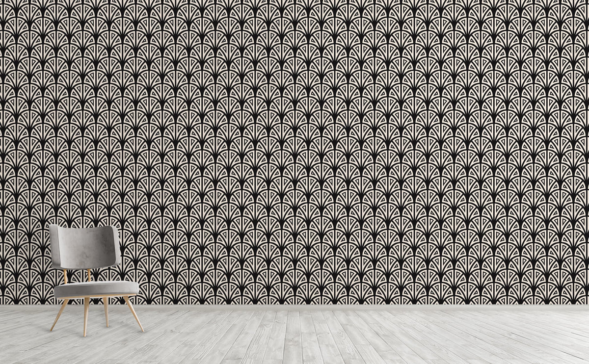Art Deco Arches Wallpaper for Walls | Jimmy Cagney