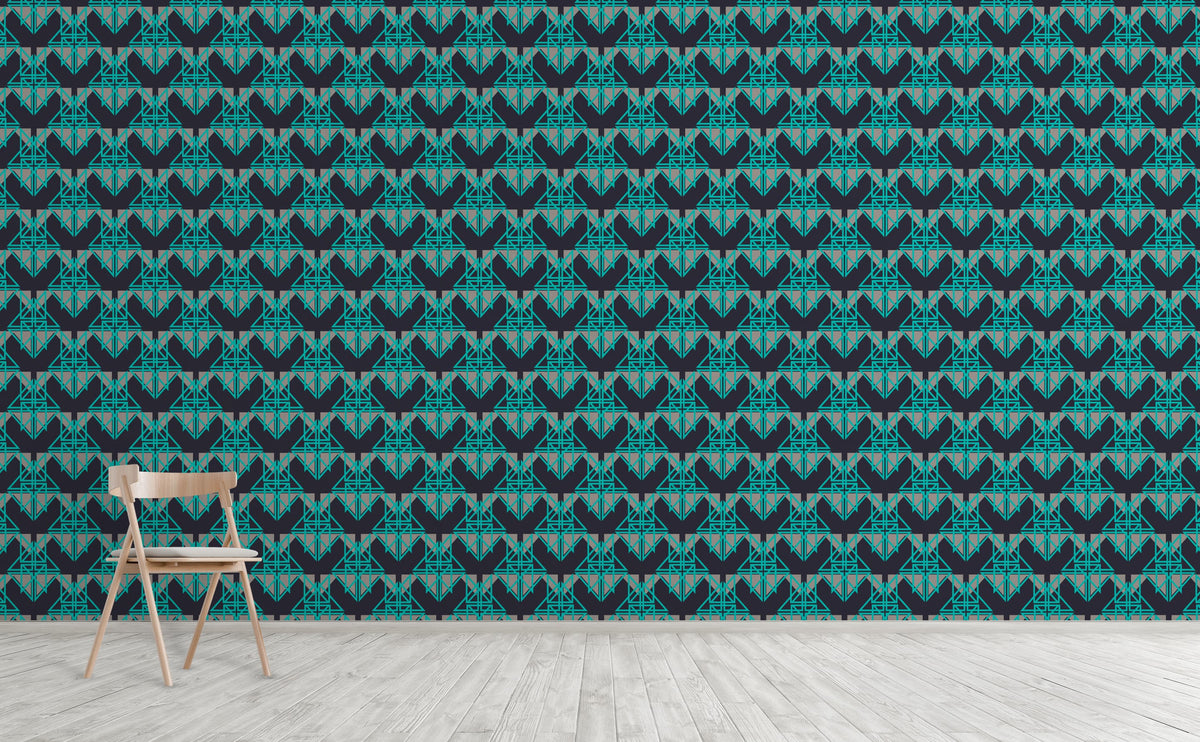 Abstract Geometric Pattern Wallpaper for Walls | Tallulah