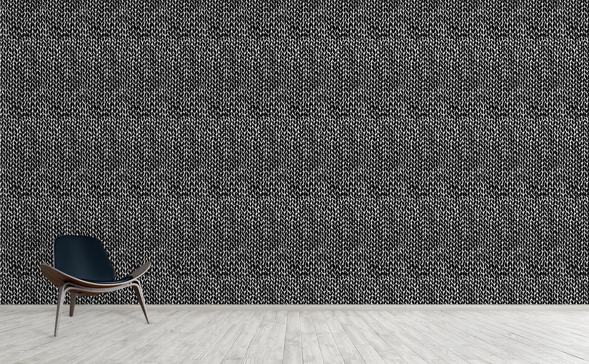 Closeup Knitting Wallpaper for Walls | Hand Knit