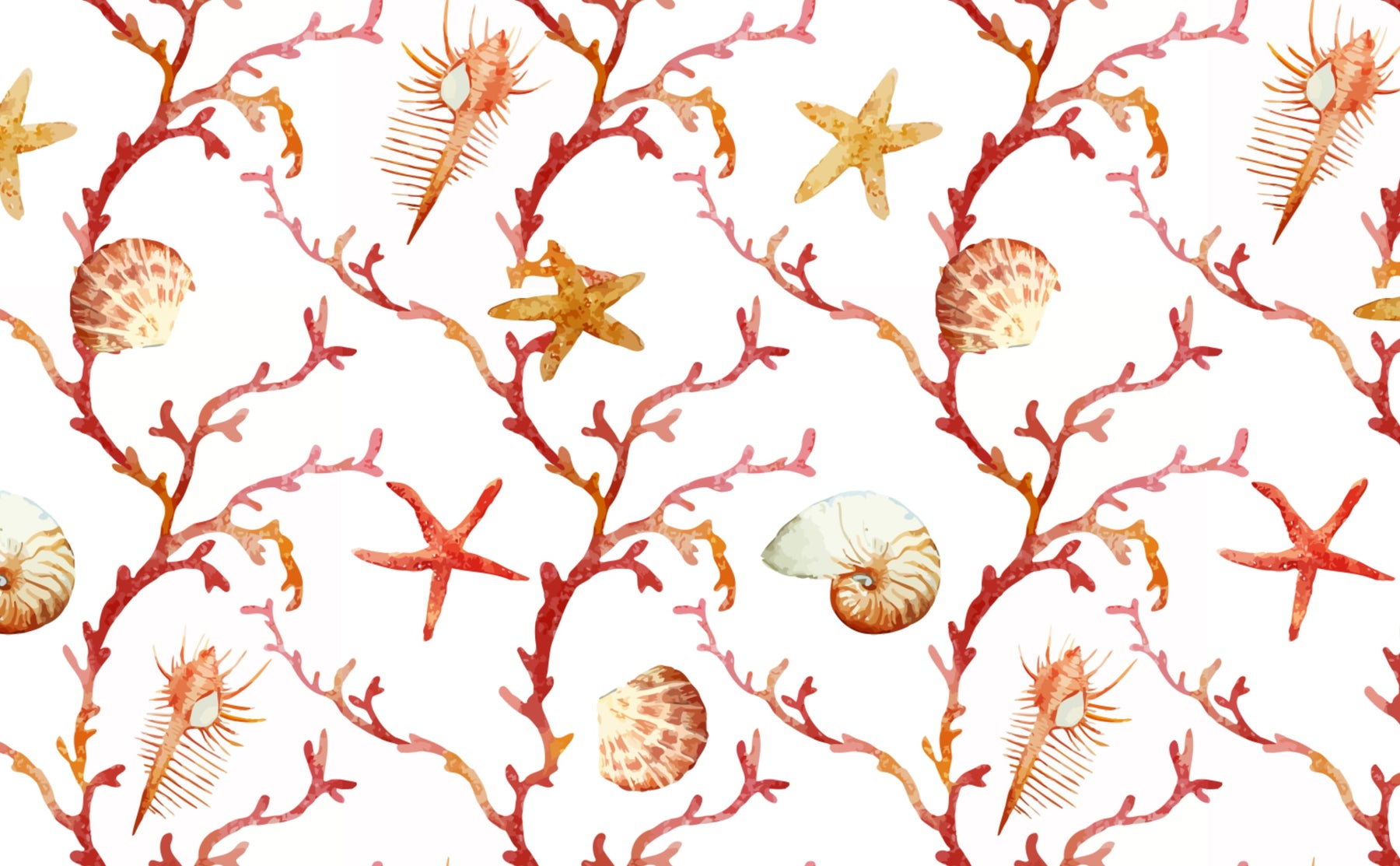 Coral Corral Wallpaper for Walls – WallsNeedLove