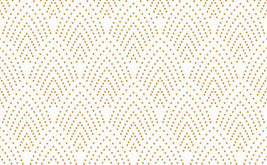 Art Deco Gold Dot Arches Wallpaper for Walls | Greta Garbo – WallsNeedLove