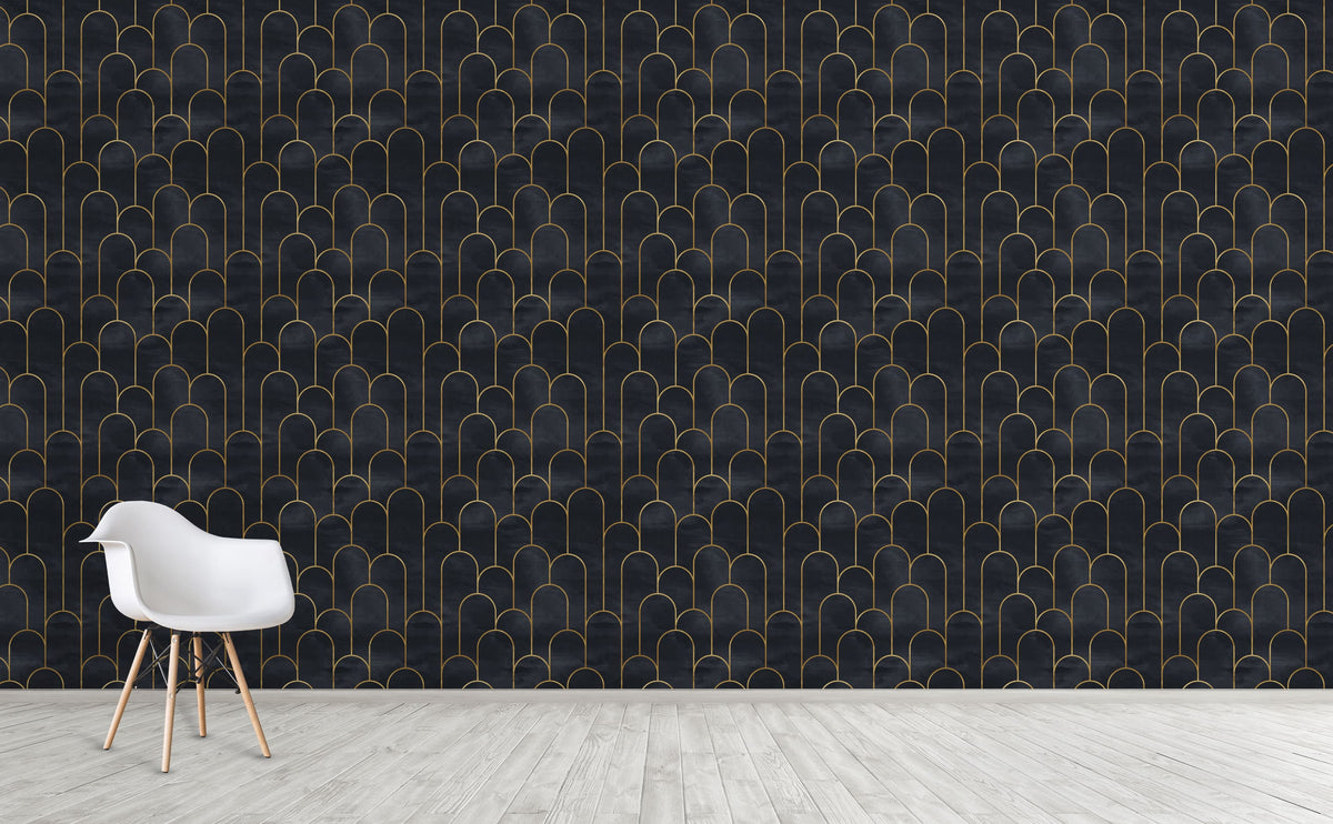 Art Deco Arches Wallpaper for Walls | All That Jazz