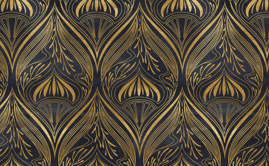 Add Warmth To Your Wall Through Gold Wallpaper Collection – WallsNeedLove